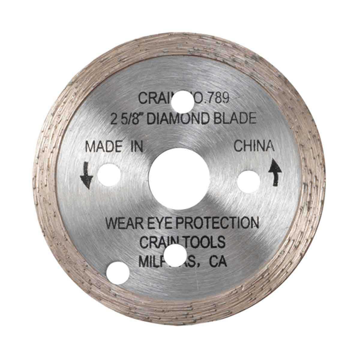 Crain 789 2-5/8" Toe-Kick Diamond Blade - ShagTools