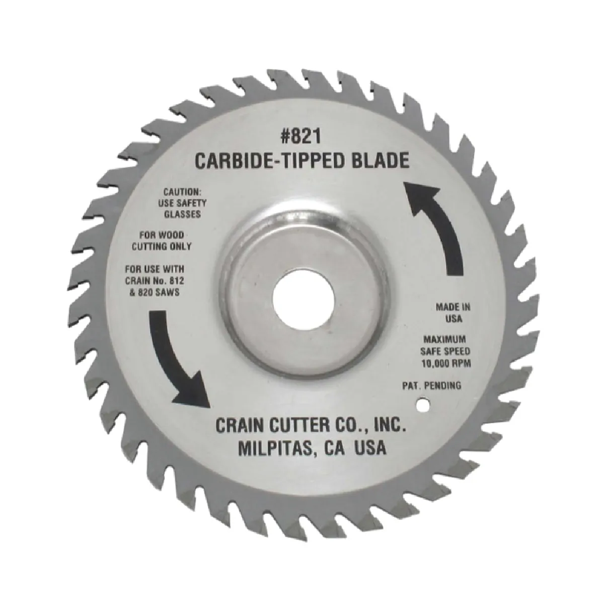 Crain 821 6" Carbide-Tipped Blade - ShagTools