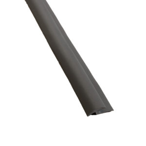 Roppe #182 3/8" x 12' Ceramic/Wood Carpet Transition (Black) - ShagTools