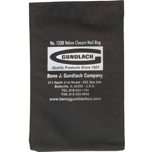Gundlach 133B Black Nail Bag - ShagTools